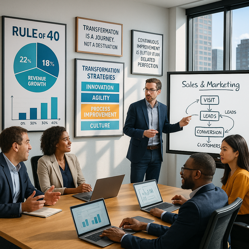 Rule of 40 Transformation program for your CRM